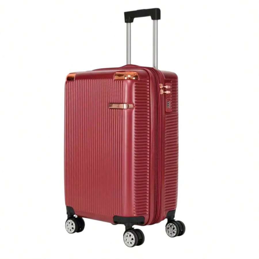 Carry-On Travel Suitcase ABS Removable 360 Degree Wheels Takes Into Cabin Durable With ...