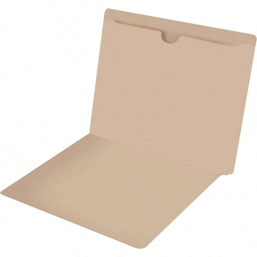 Pocket File Folders,Letter Size End Tab Folder With Full Pocket On ...