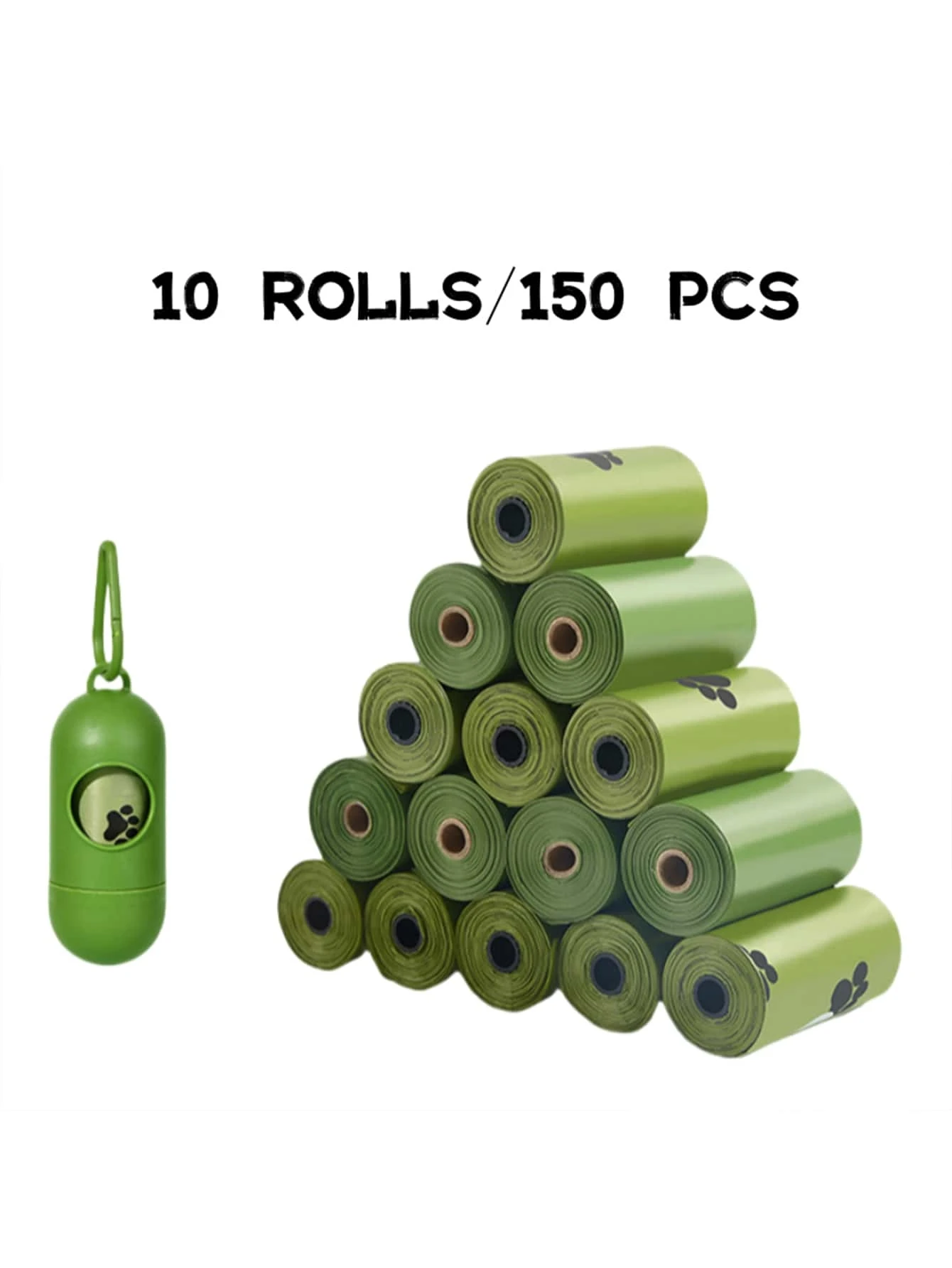 120pcs/Pack Dog Waste Bags, Extra Thick Strong Leakproof Dog Poop Bags ...