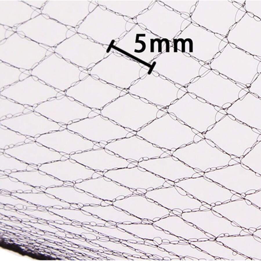 Hair Nets 100 Pcs 24 Inch Invisible Elastic Edge Mesh Hair Net For Food ...