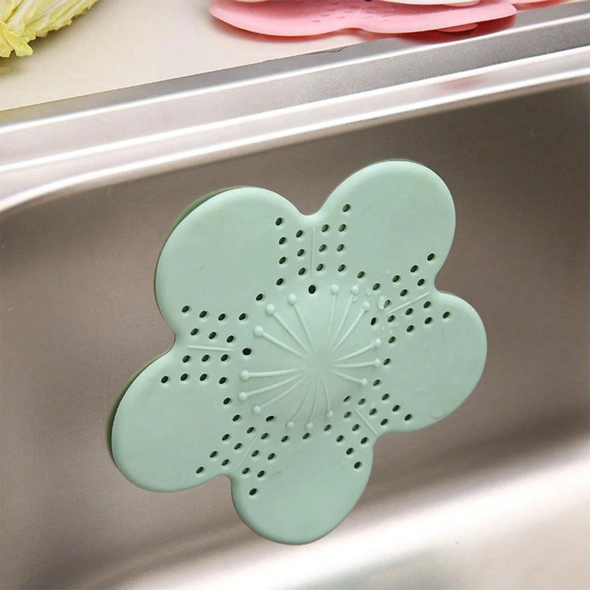 Plastic Silicone Floor Drain Hair Filter Catcher - Effective Clog ...