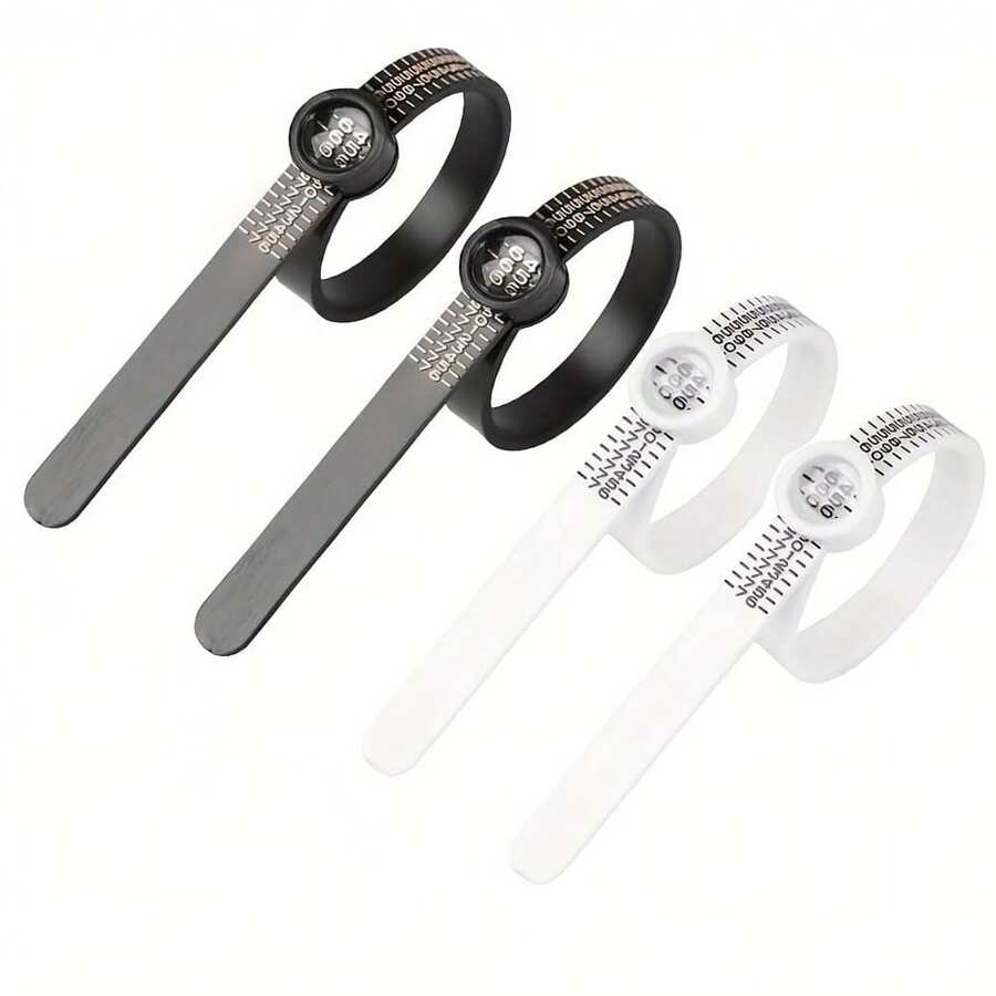 Ring Sizer - Durable Plastic Ring Sizer Tool, Accurate & Reusable ...