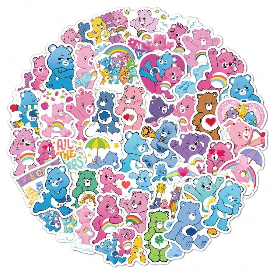 CARE BEARS CARE BEARS Official Licensed Characters Collection Pvc ...