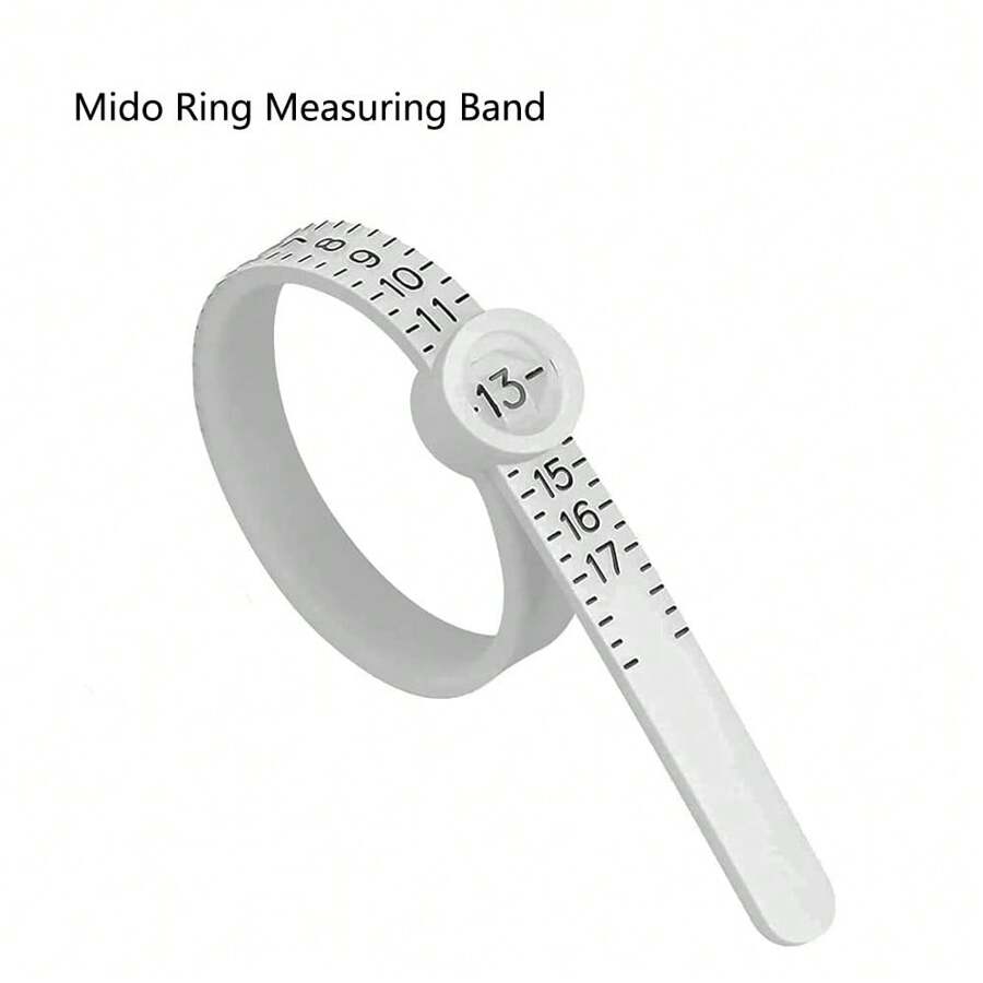 Ring Sizer - Durable Plastic Ring Sizer Tool, Accurate & Reusable ...