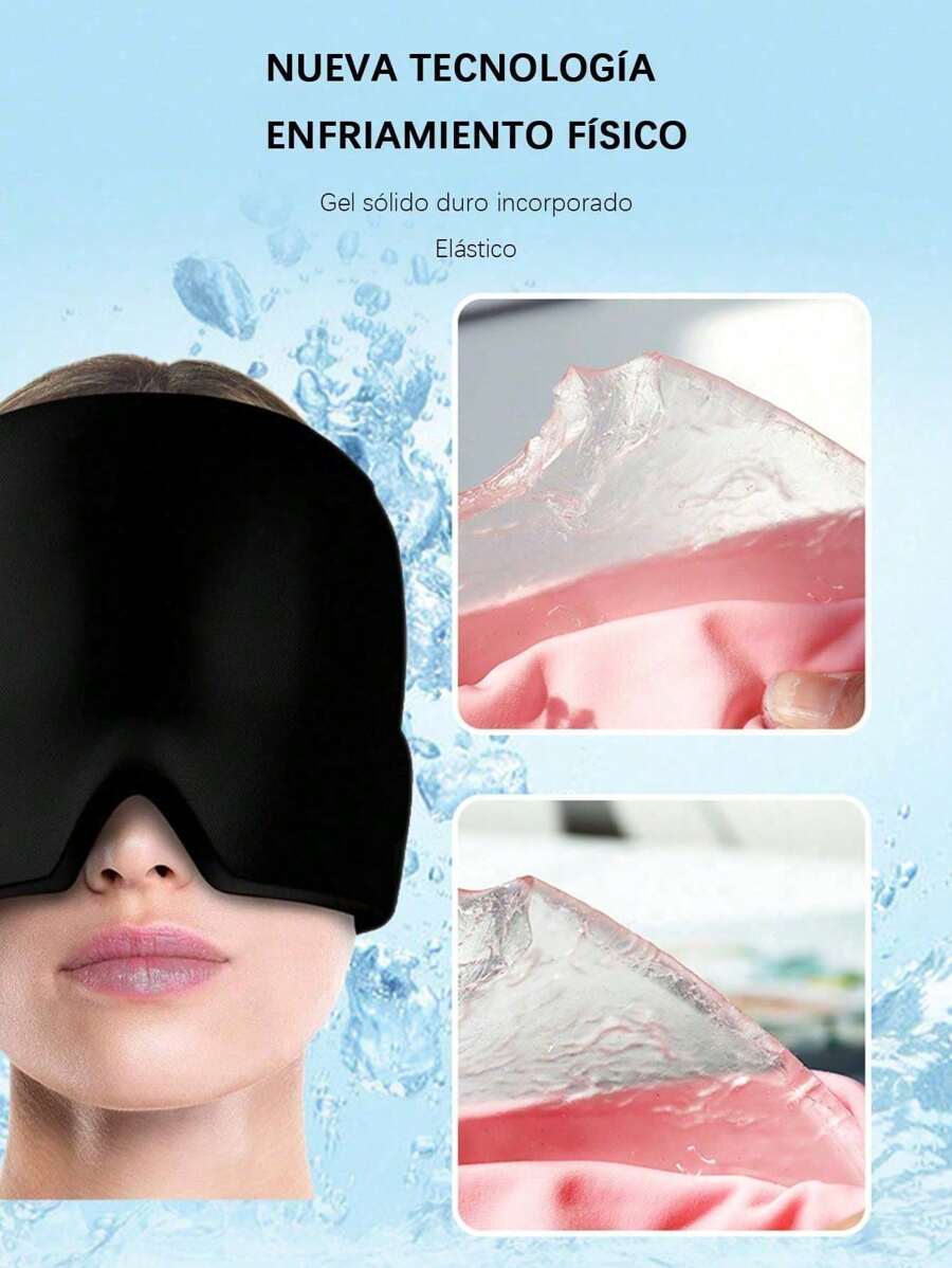 1/2 pc Hydrogel headgear. Gel patch ice pack hat for facial cold ...