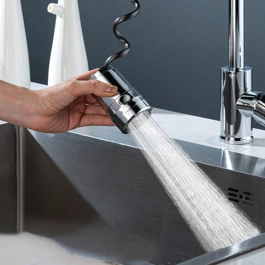 Kitchen Faucet Extension Splash Proof Aerator, Universal Sink Washing ...