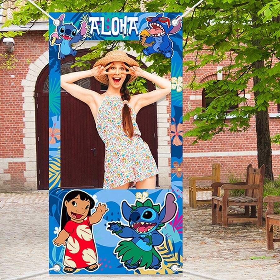 Potdemiel Stitch Party Decoration Stitch Theme Party Photo Prop ...