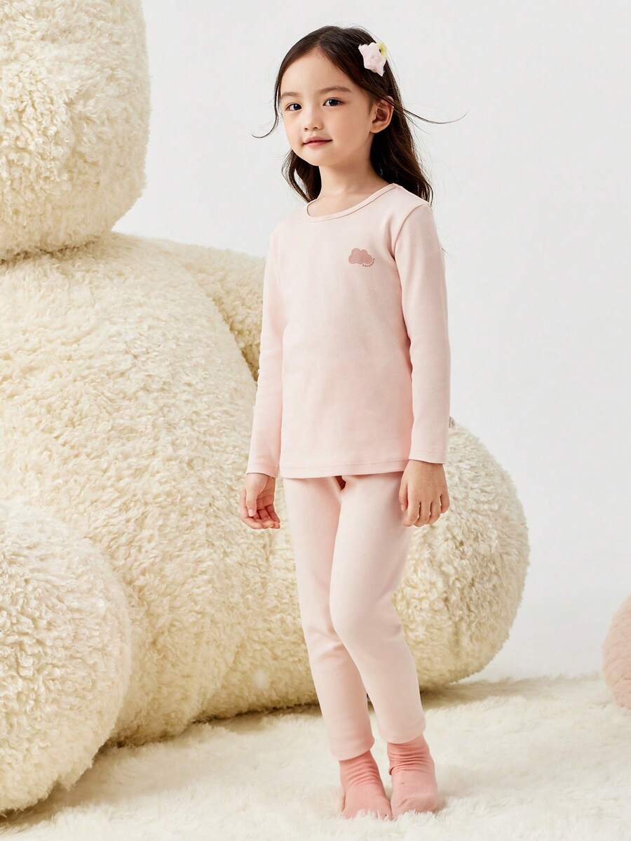 Balabala Girls' Thermal Set 2024 Winter For Older Tween Girl | SHEIN ...