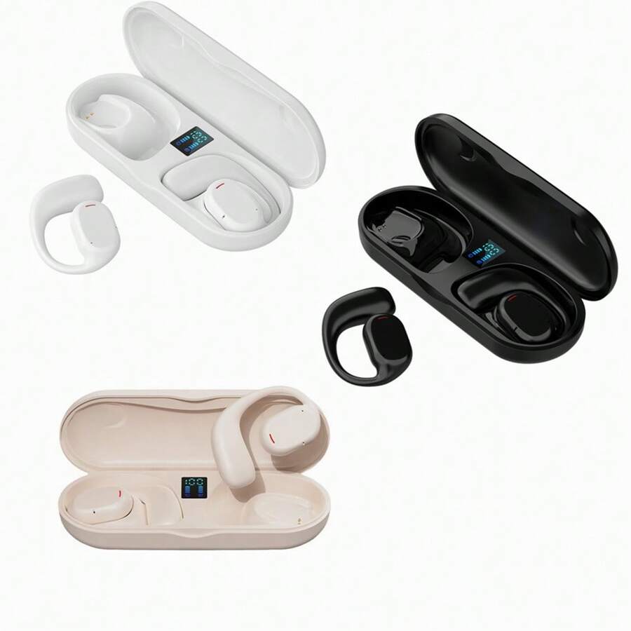 True Wireless Headset Open Ear Air Conduction Headphones Open Bone ... True Wireless Headset Open Ear Air Conduction Headphones Open Bone ...