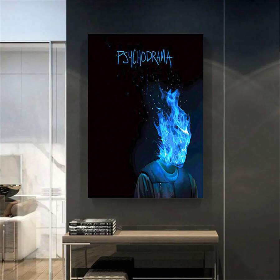 1 Piece Dave Psycho Drama Rapper Music Album Cover Canvas Art Poster ...