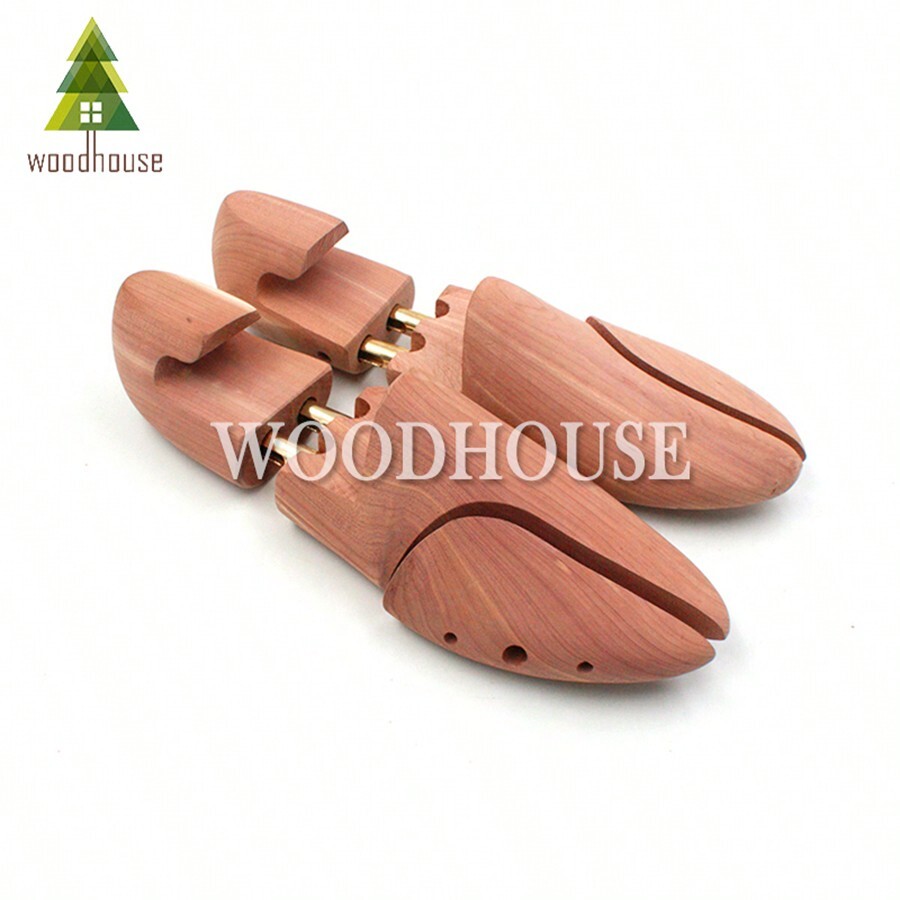 Men's And Women's Twin Tube Adjustable Red Cedar Shoe Tree Wood Shoe ...