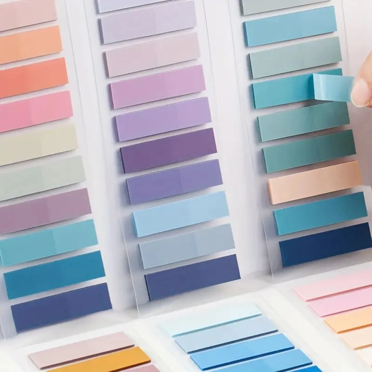 18 Piece Page Marker Sticky Index Labels, Transparent Sticky Notes ... 18 Piece Page Marker Sticky Index Labels, Transparent Sticky Notes ...