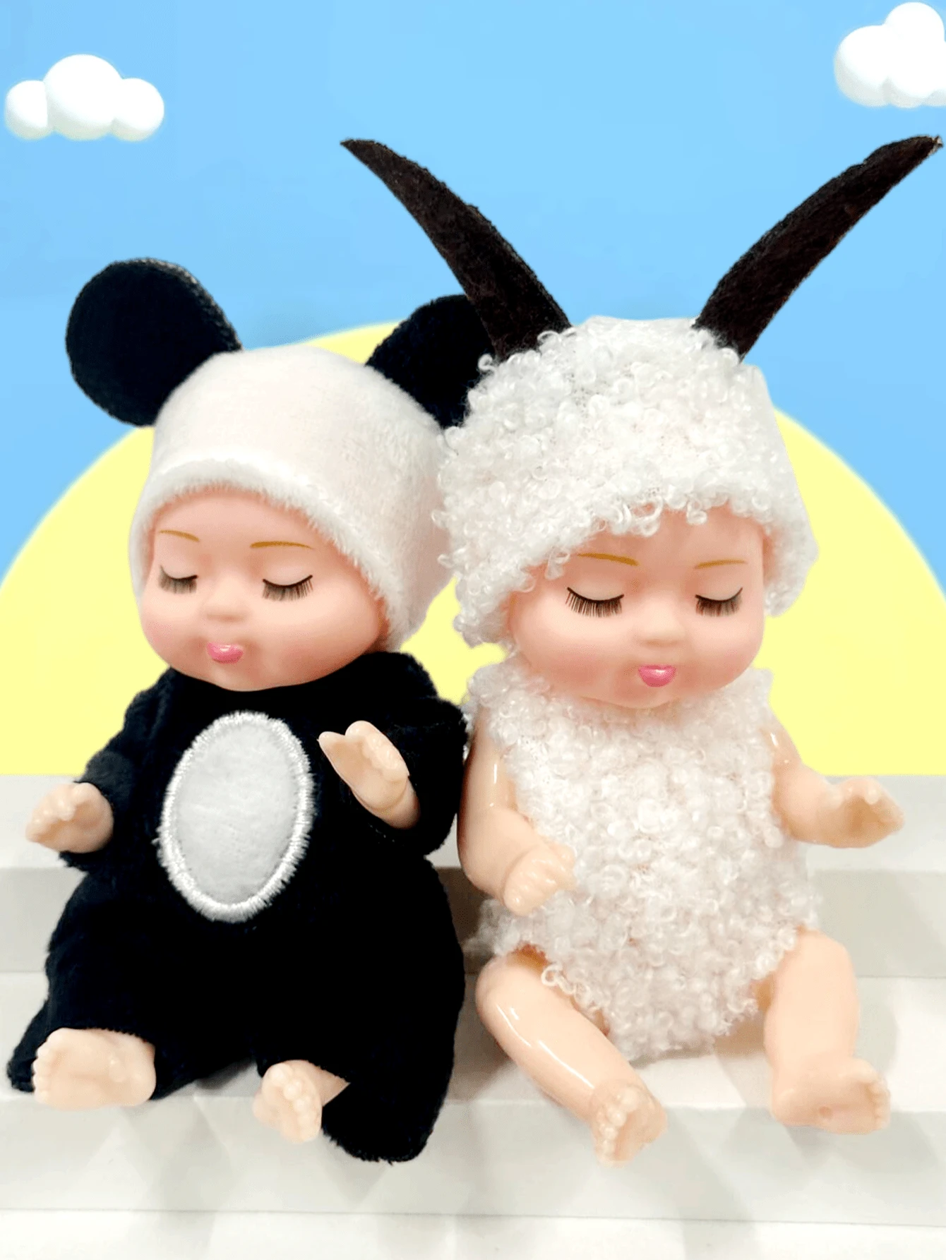 1pc Cute Mini Cartoon Little Rascal Doll, Detachable Limbs, Rotatable ...