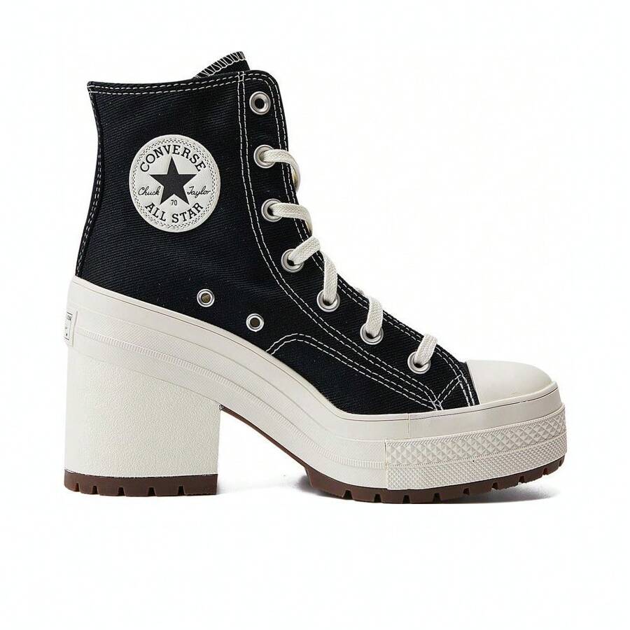 Converse Women's High Top Lace-Up 2025 Black Chuck Taylor 70S SEASONAL ...