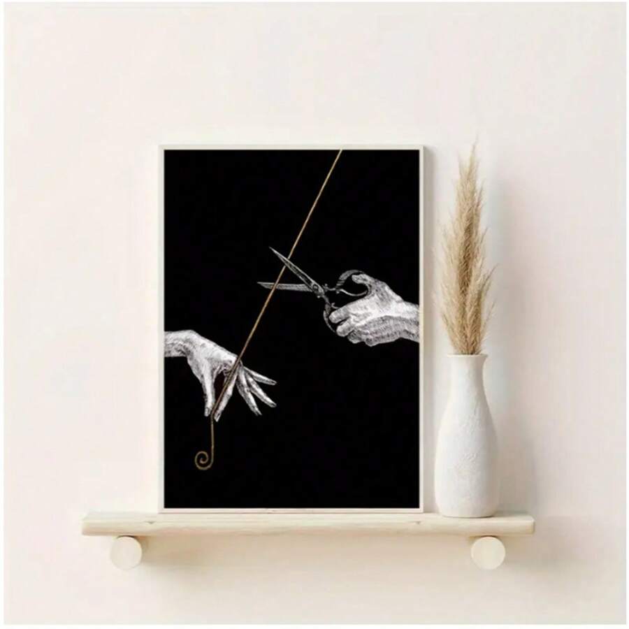 1pc Ancient Greek Mythology Art Print With Golden , Dark Academia Decor ...