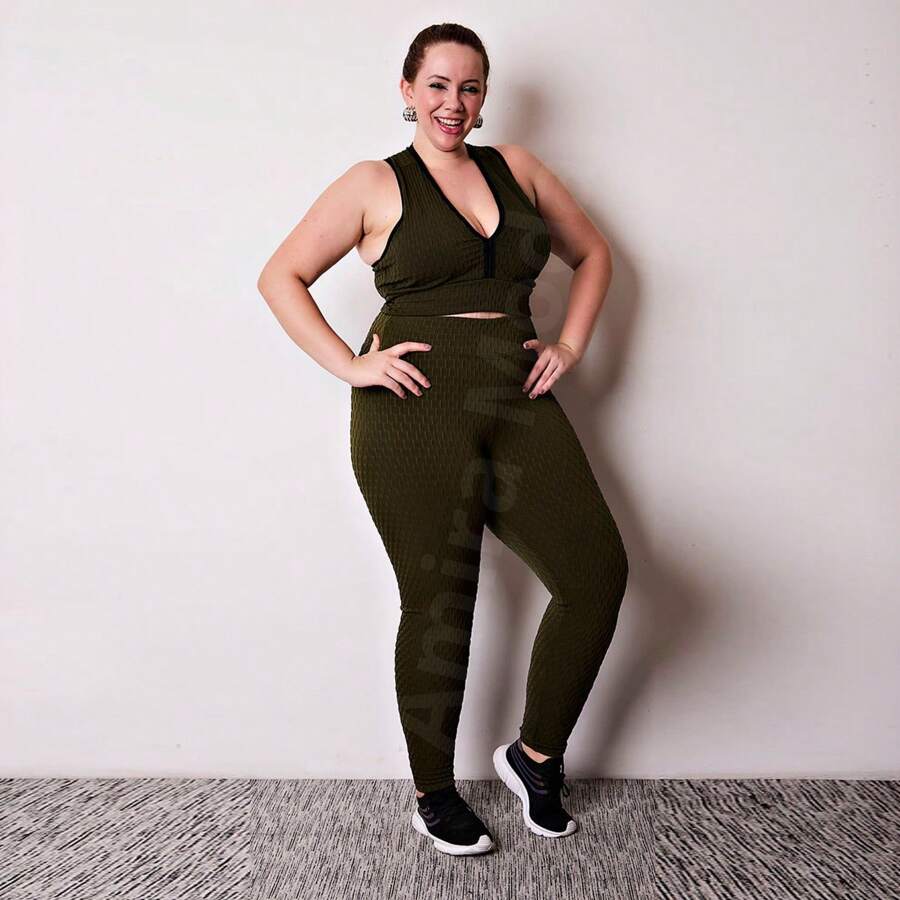 PLUS SIZE Brocade Bubble Legging Pants Disguises Cellulite for Sale ...