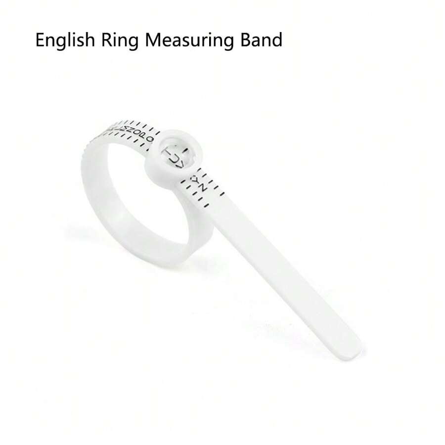 Ring Sizer - Durable Plastic Ring Sizer Tool, Accurate & Reusable ...