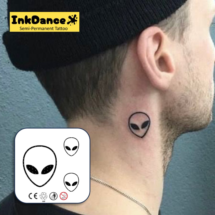 1 Kit "Alien" Tattoo Revolutionary Technology Tattoos, Semi-Permanent ...