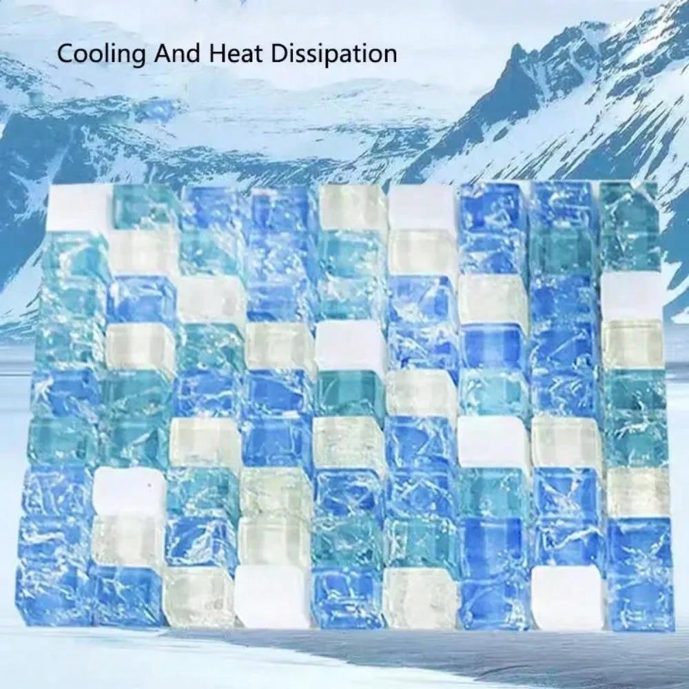 Hamster Cooling Mat, Summer Cooling Icy Bed Mosaic Cooling Blanket ...