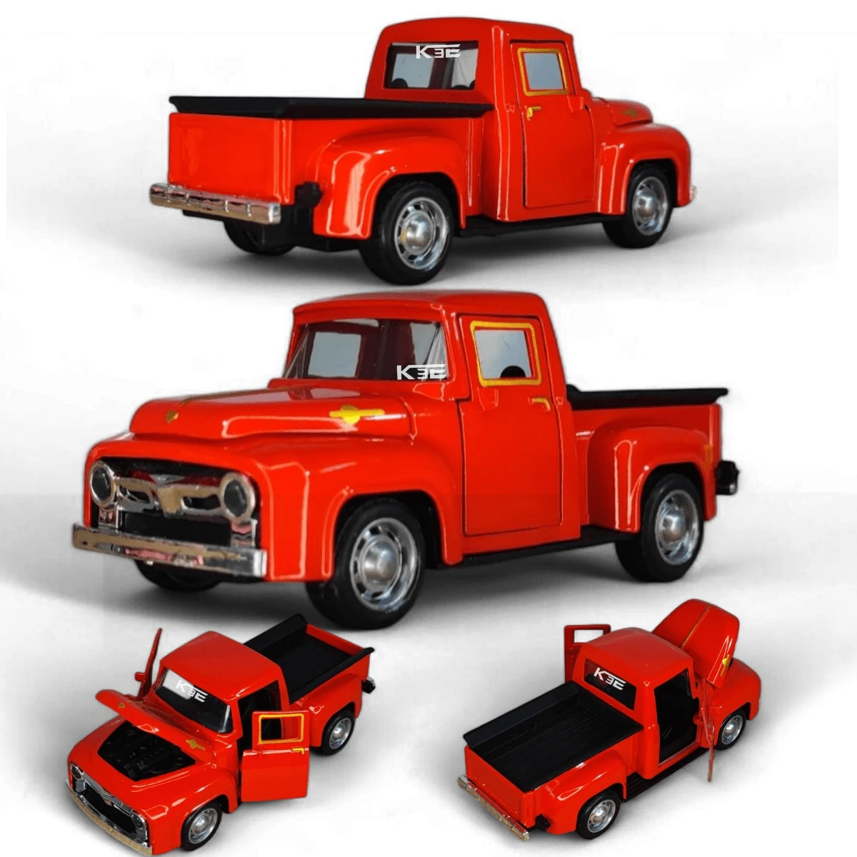 Iron Miniatures Pickup F100 Friction Opens Doors And Hood for Sale ...