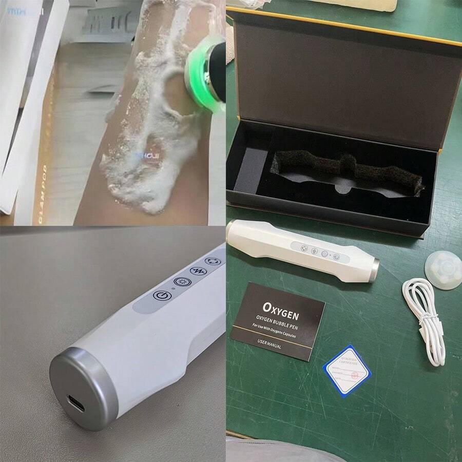 Oxygen Bubble Pen CO2 Oxygen Portable Facial Machine CO2 Gel Facial ...
