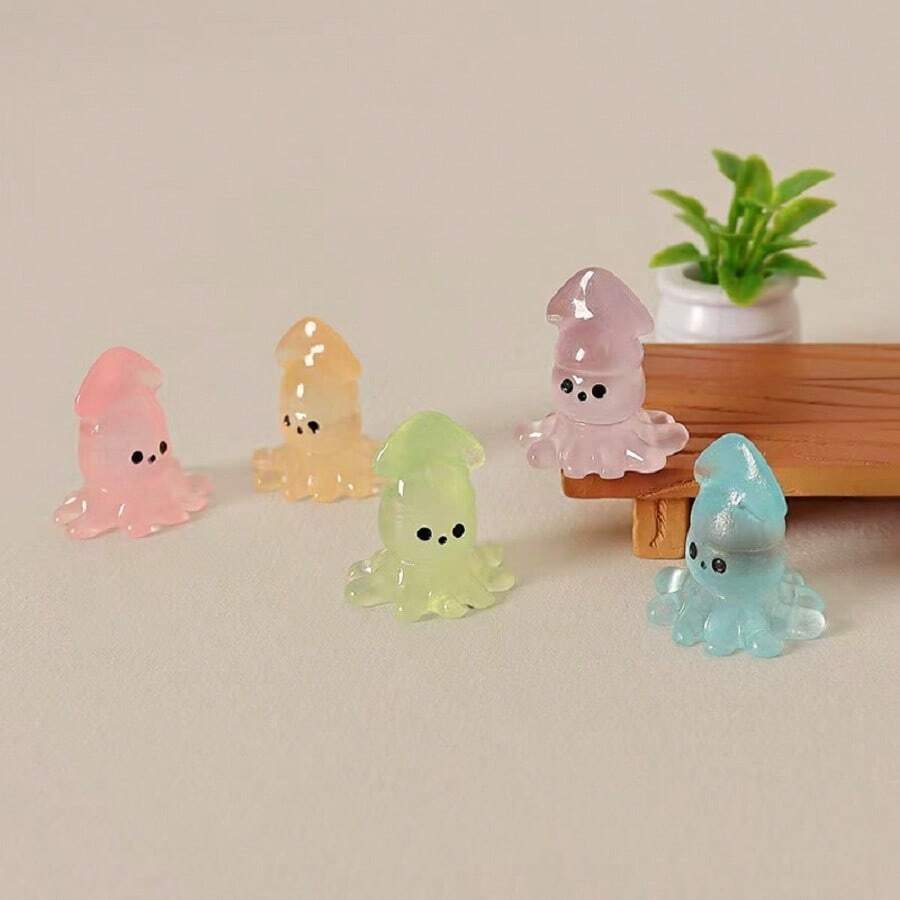 Small Octopus Quantity Options: 10pcs, 20pcs, 30pcs, 50pcs. Multicolor Mix Octopus Aquatic ...