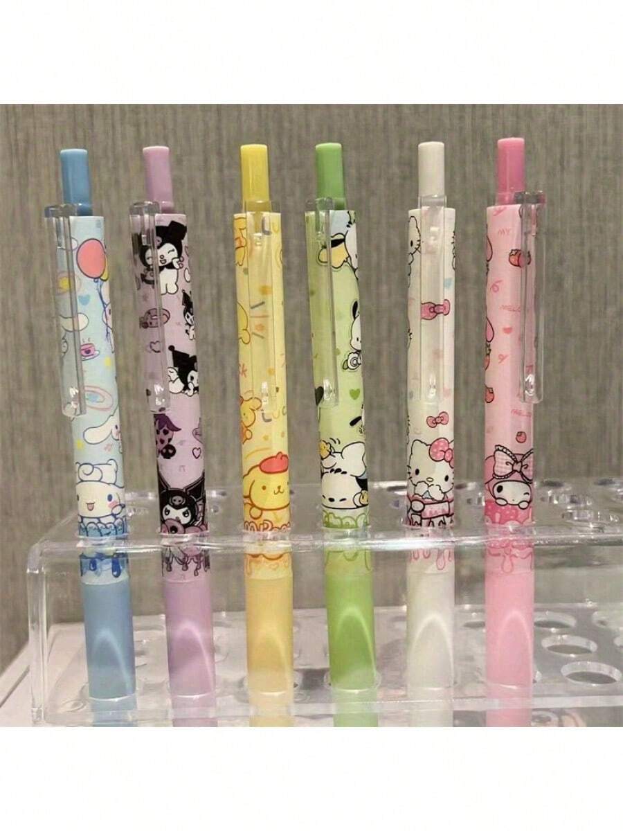 Sanrio Sanrio Limited Edition Black Ink Gel Pen - Cute Cartoon Design ...