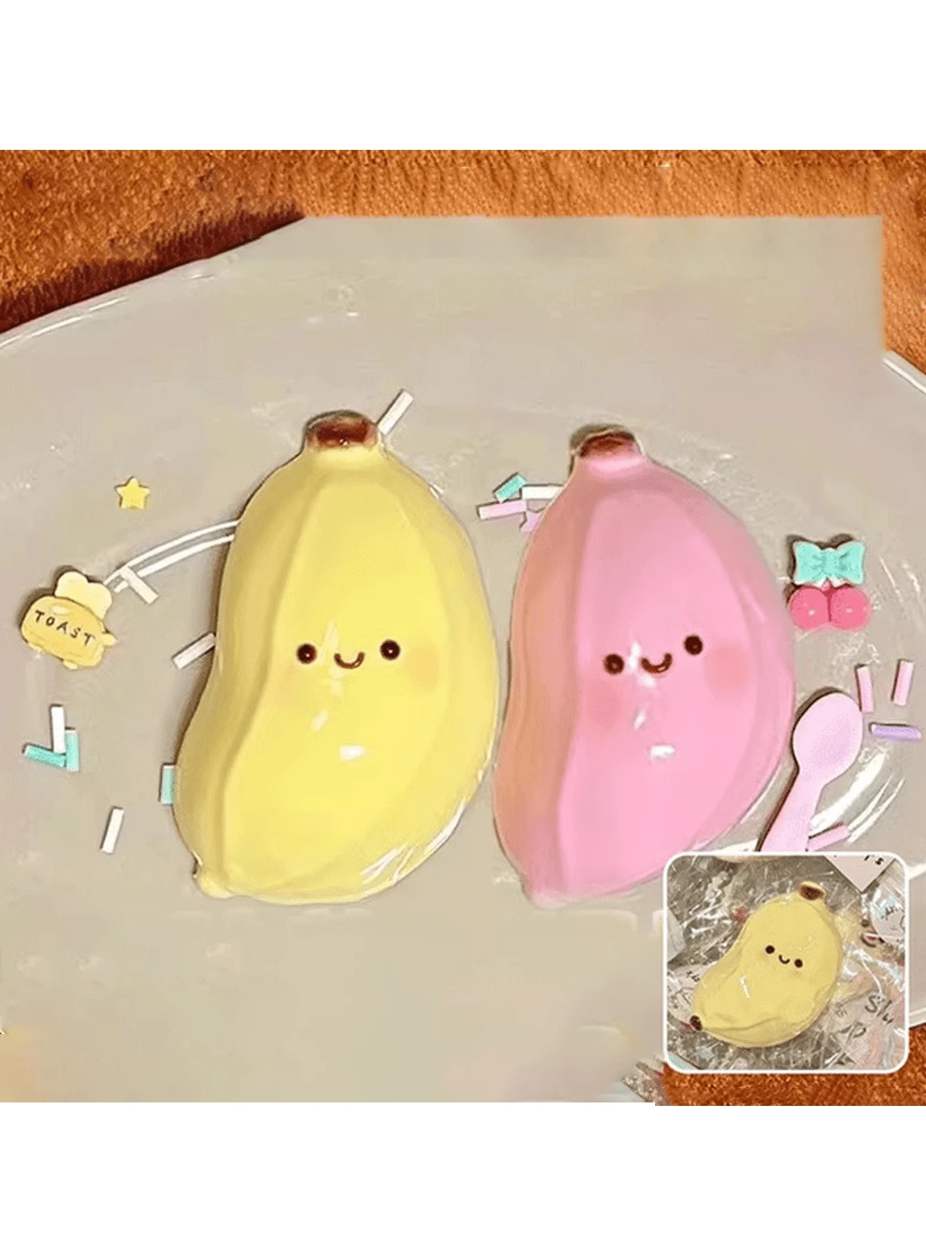 Cute Realistic Fake Food Squishy Toy, Banana Squish Squeeze Toy | SHEIN USA