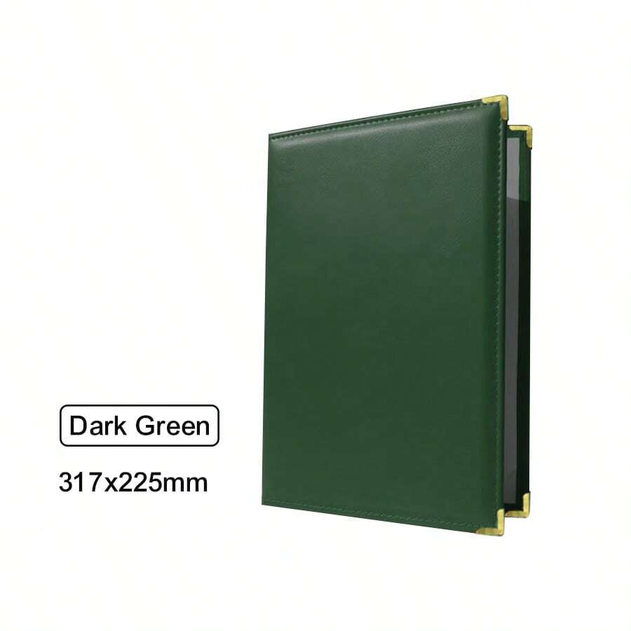 Blank Certificate File Cover, Leather Certificate Holder A4 Size, No ...