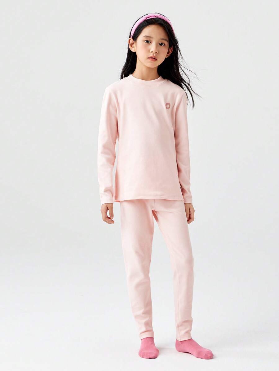 Balabala Conjunto de ropa interior térmica para niñas para el invierno ...