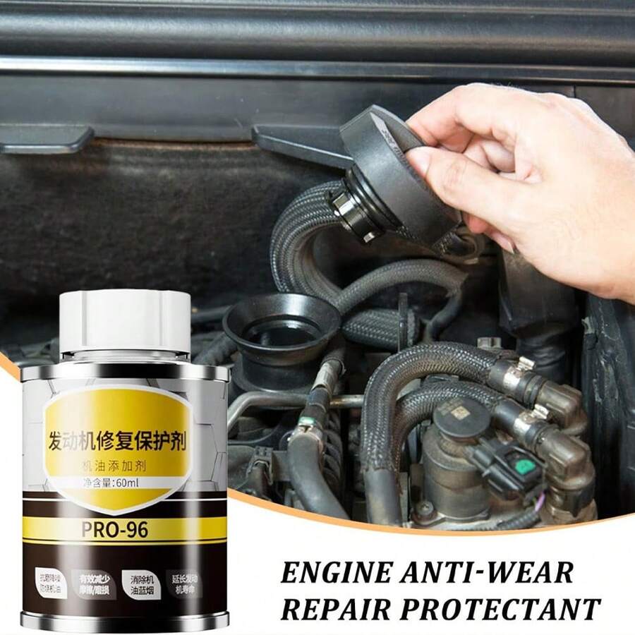 Engine Repair Additive, 60ml Engine Anti-Wear Protective Oil Safe And ...