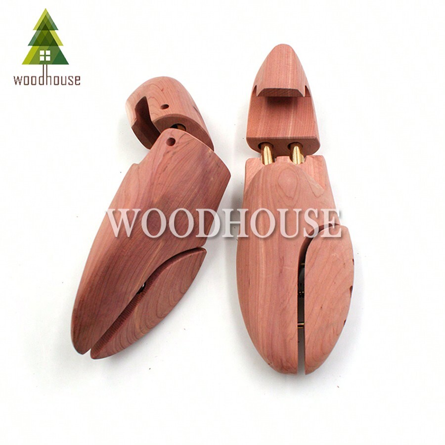 Men's And Women's Twin Tube Adjustable Red Cedar Shoe Tree Wood Shoe ...