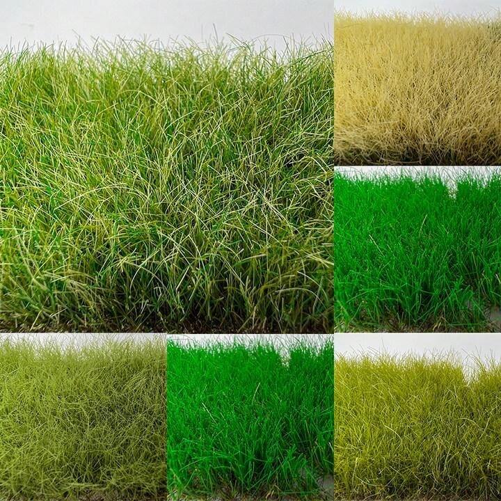 10mm 20G Miniature Static Grass Tuft Wargame Materials Diy Model Making ...