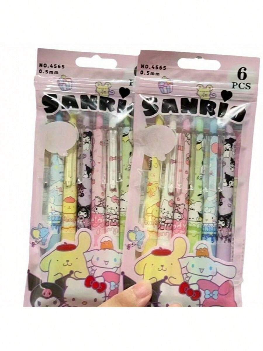 Sanrio Sanrio Limited Edition Black Ink Gel Pen - Cute Cartoon Design ...