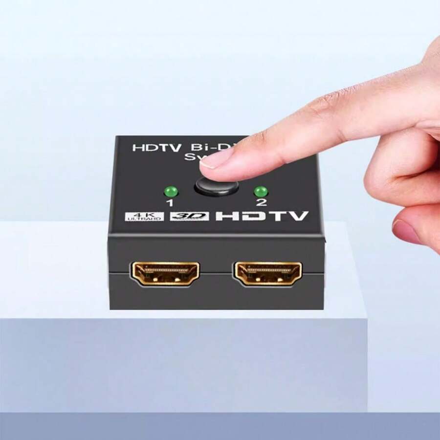HDMI-Compatible Splitter 4K Switch KVM Bi-Direction 1x2 2x1 HDMI ...