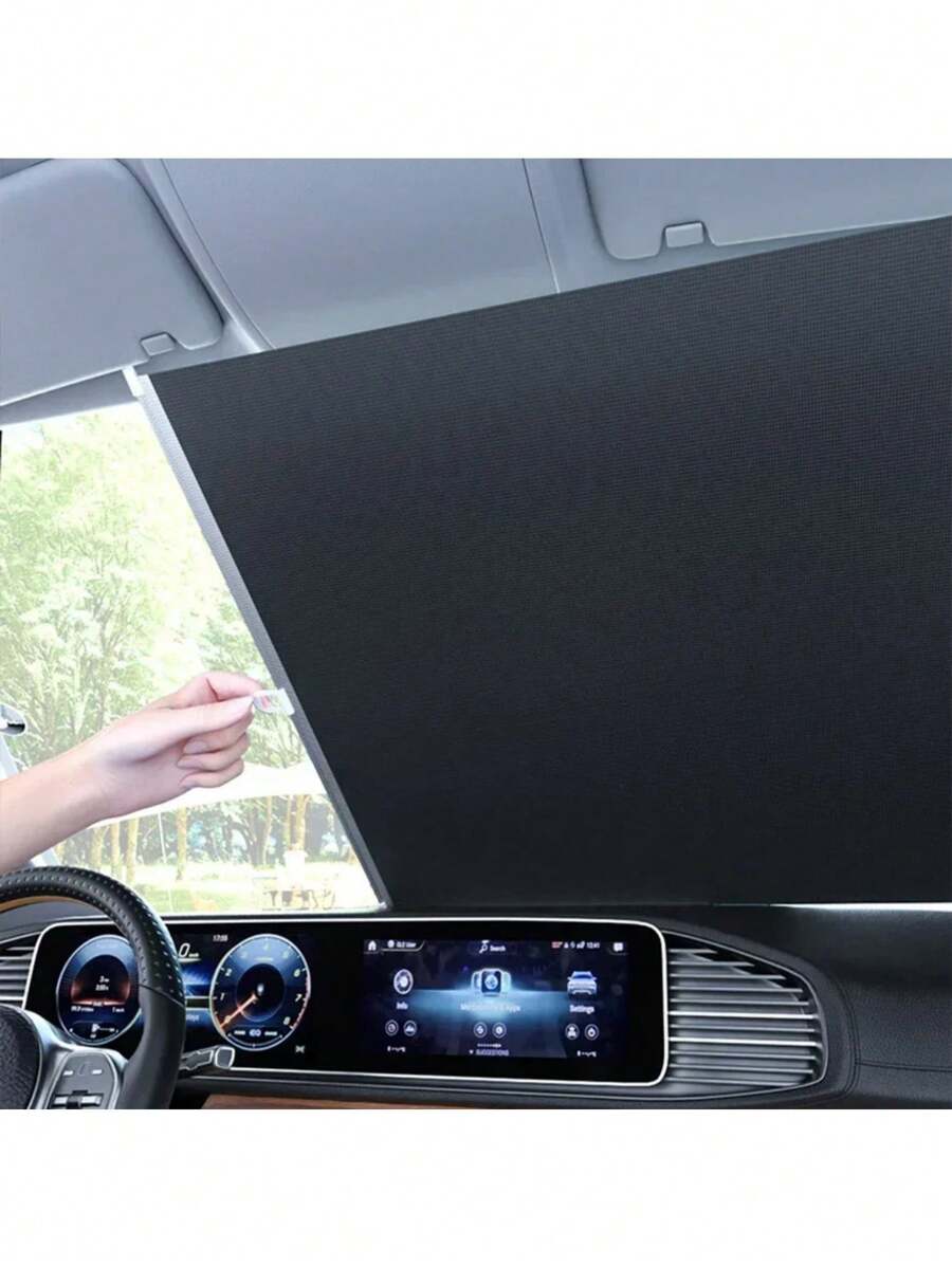 SUITU Car Curtains, Cordless Roller Blinds Blackout Curtains (For Cars ...