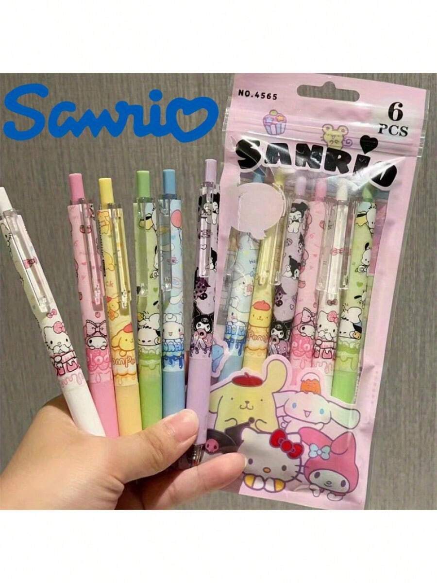 Sanrio Sanrio Limited Edition Black Ink Gel Pen - Cute Cartoon Design ...