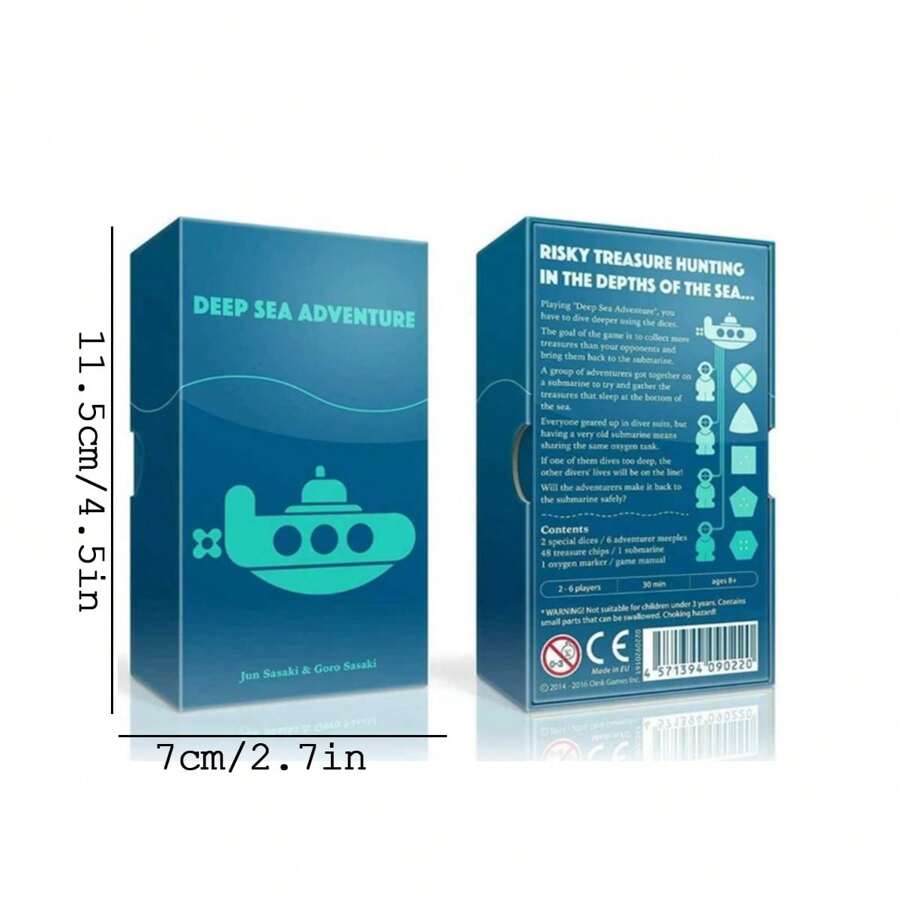 Deep Sea Quest Board Game - Explore Underwater Worlds, Develop ...