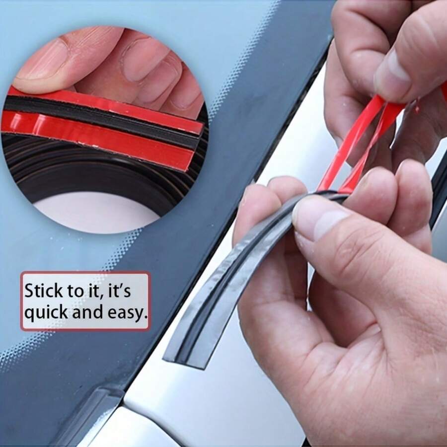 Universal Car Windshield Seal Rubber Strip Auto Roof Window Edge ...