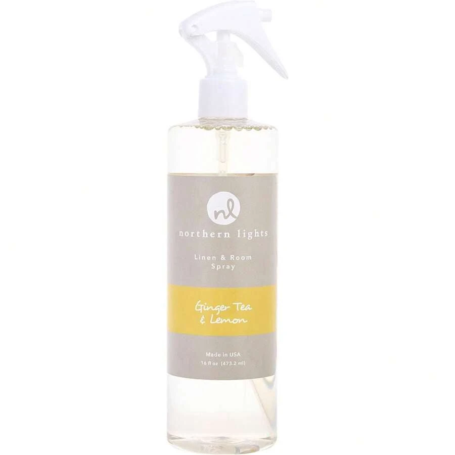 Ginger Tea & Lemon By Northern Lights Unisex Linen & Room Spray 16 Oz ...