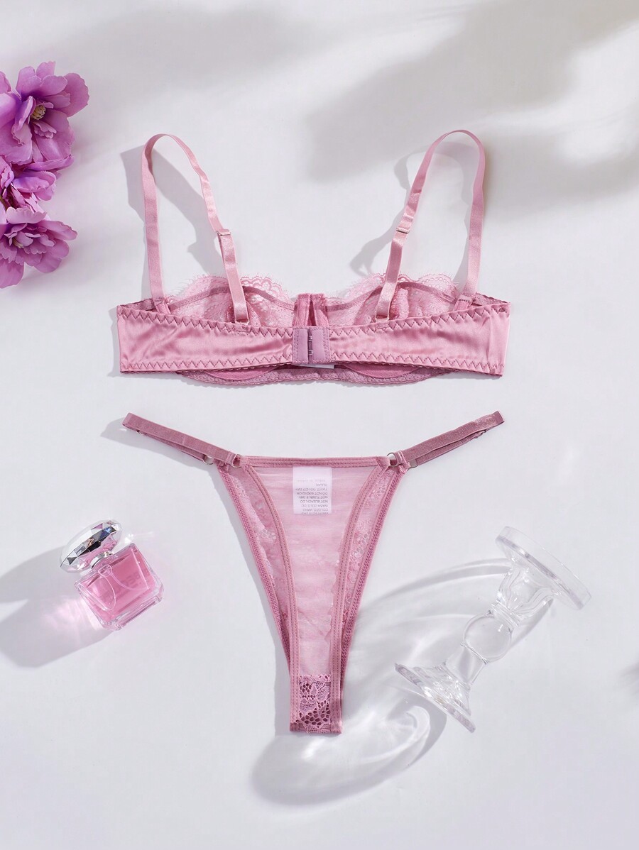 French Fashion Charming Design, Sexy Lace Trim Bra, Teenage Intimates ...