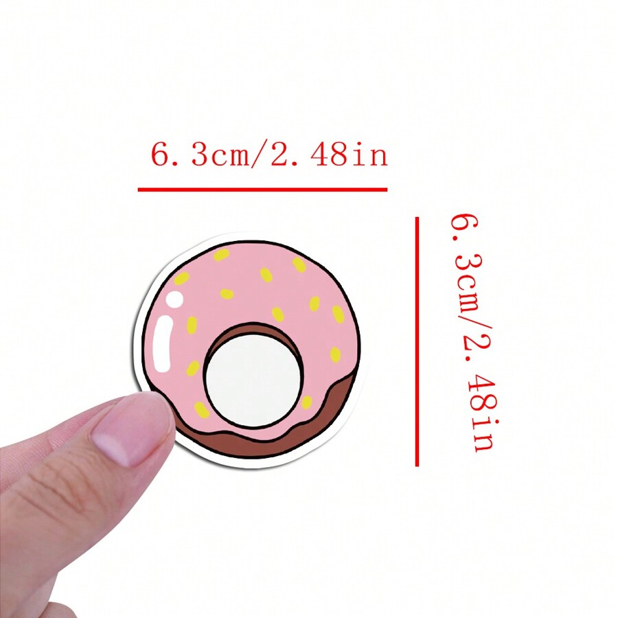 50 Pieces Cute Pink Stickers For Laptop Water Bottle, Vinyl Waterproof ...