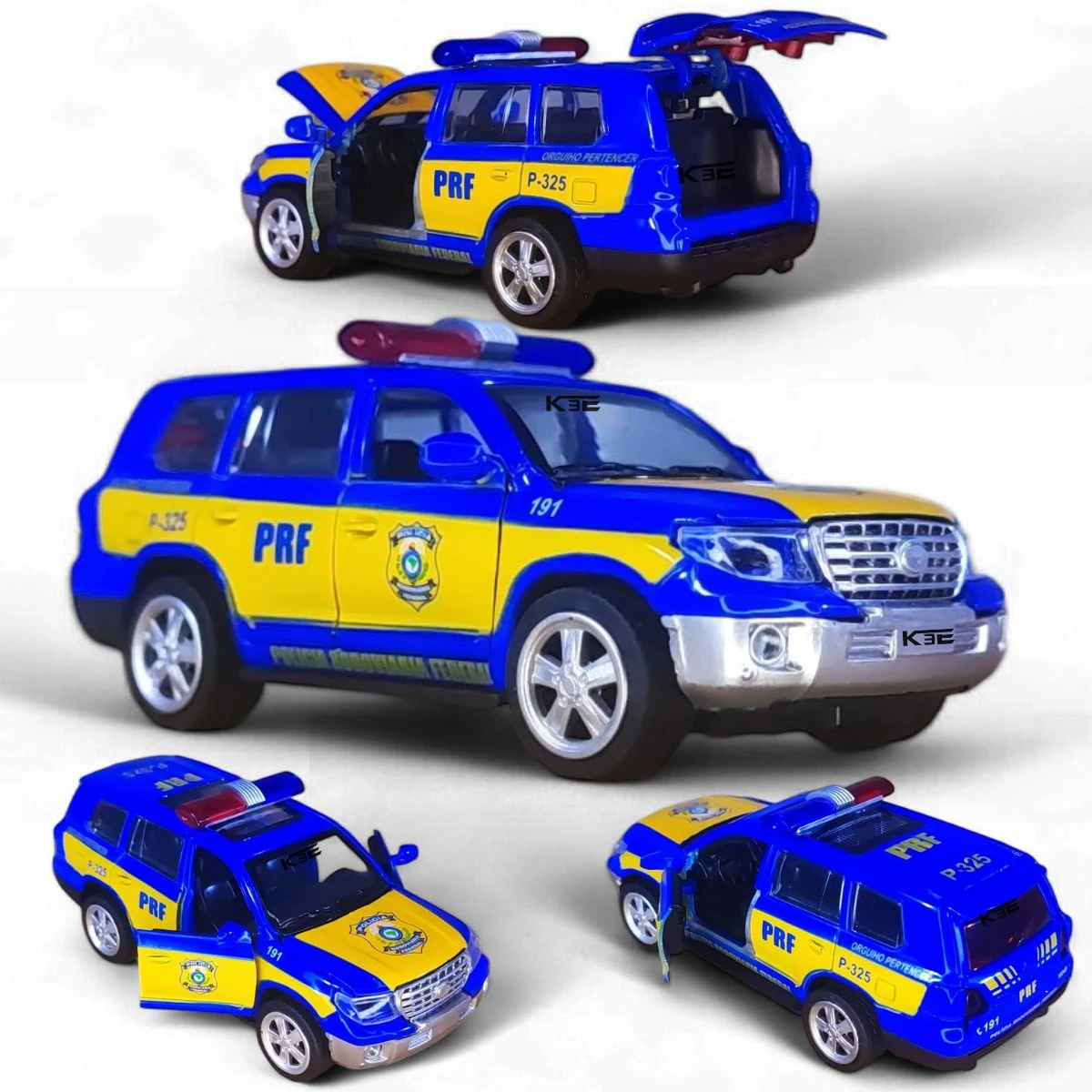 Miniature Police Explorer PRF Iron Opens Doors And Hood Friction ...