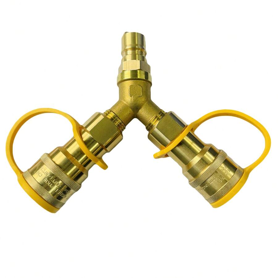 Y-Connector Hexagonal Tee Quick Gas Coupling | SHEIN USA