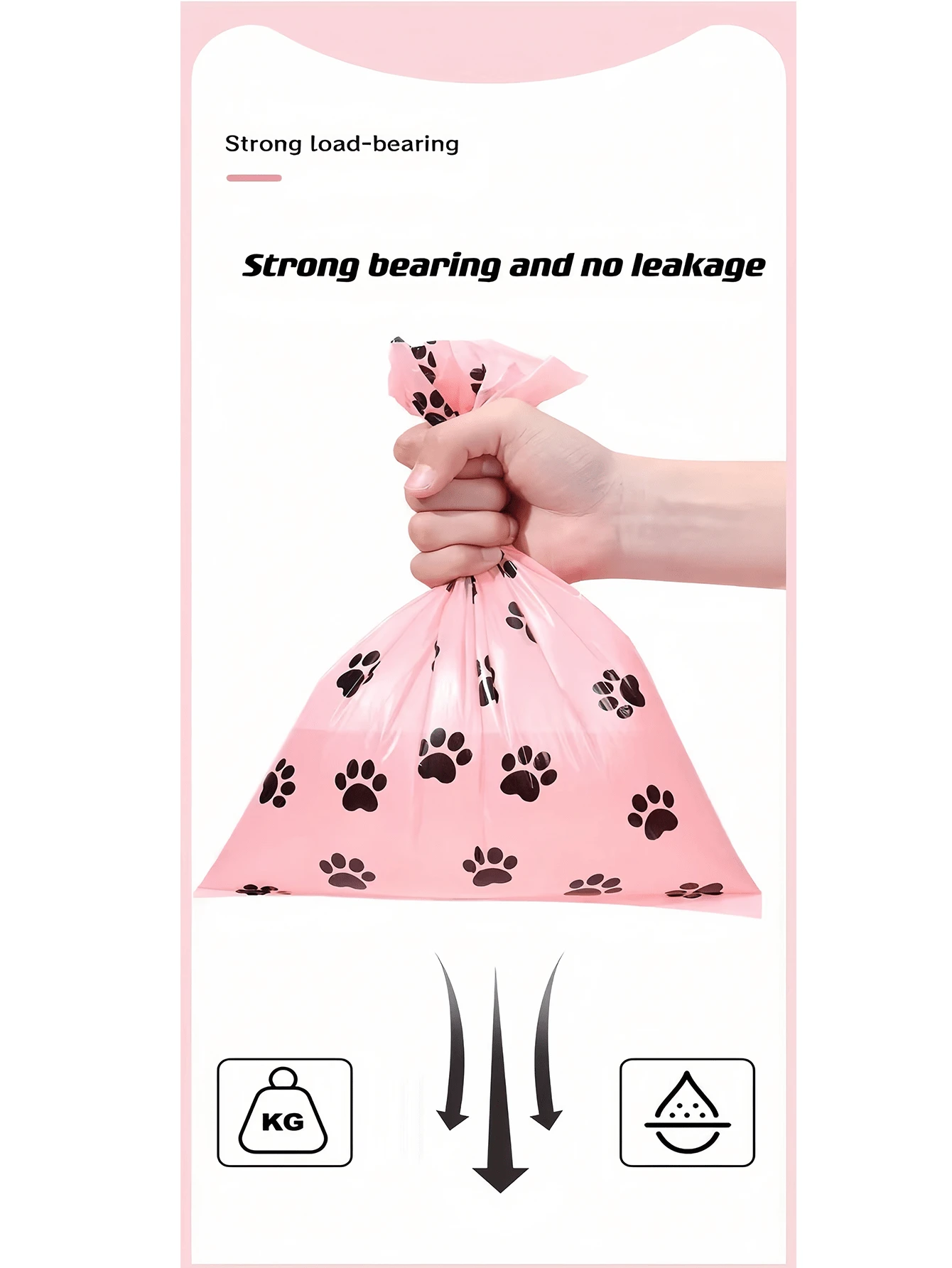 120pcs/Pack Dog Waste Bags, Extra Thick Strong Leakproof Dog Poop Bags ...
