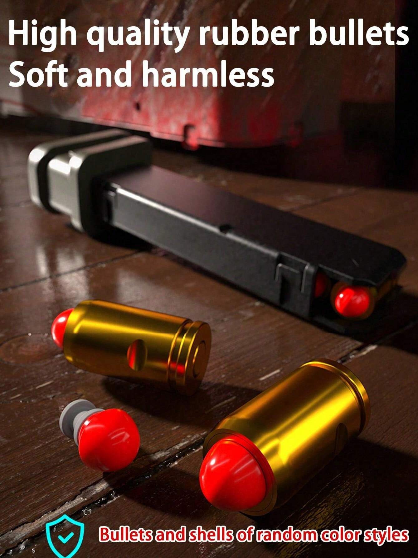 SIG17, Soft Bullet Gun, Continuous Projectile, Semi-Automatic Toy Gun ...