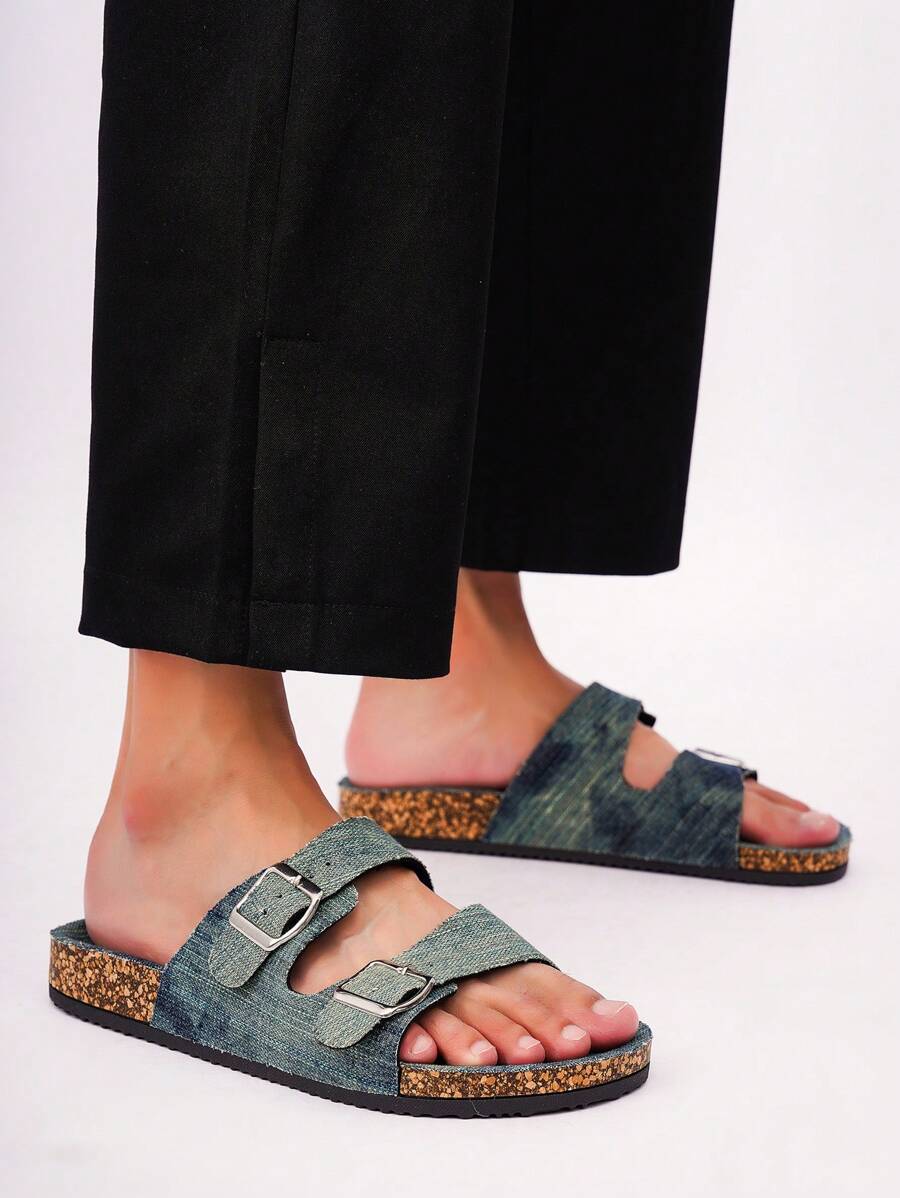 2024 Chinelos de praia masculinos populares no verão, com sola de ...