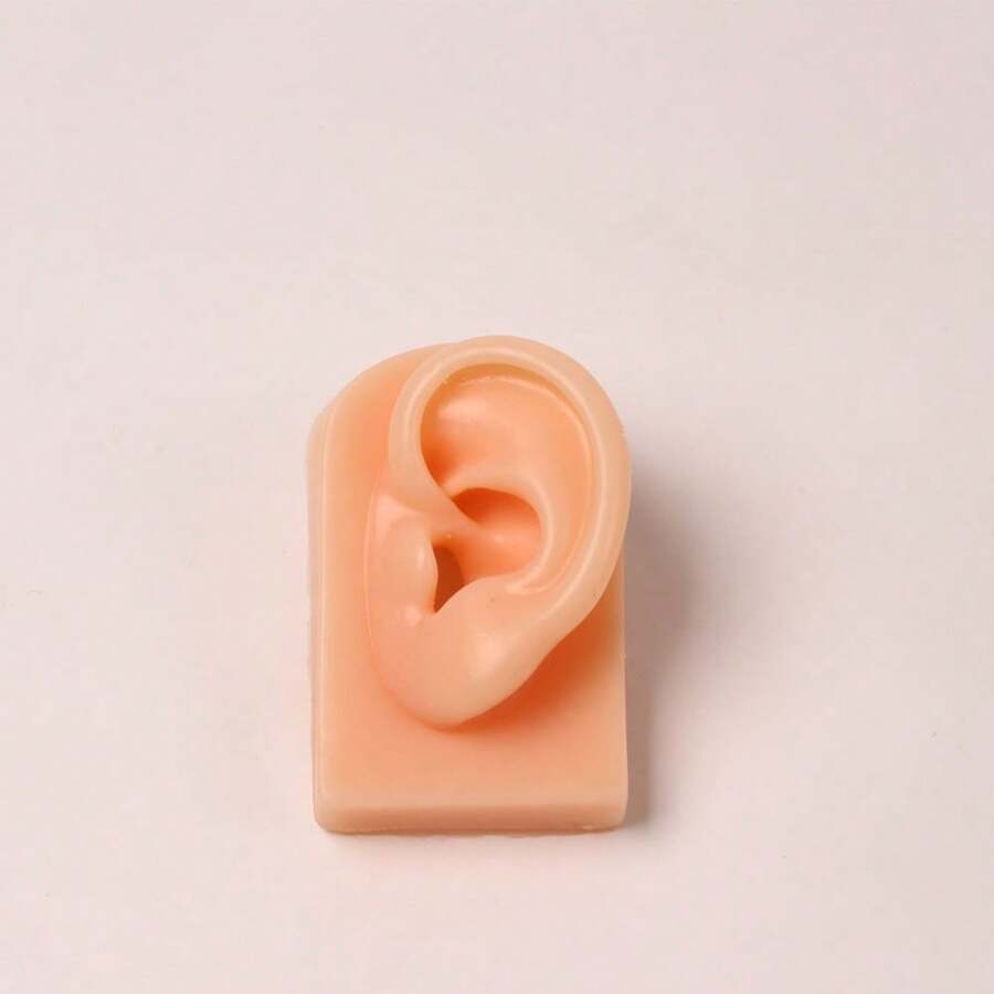 Modelo de oreja de silicona, modelo de nariz y boca, modelo blando y ...