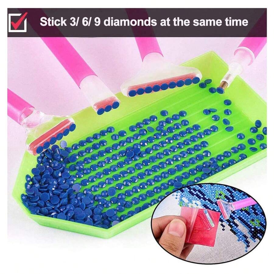 22 Pieces 5D Diamonds Painting Tools And Accessories Kits With Diamond ...