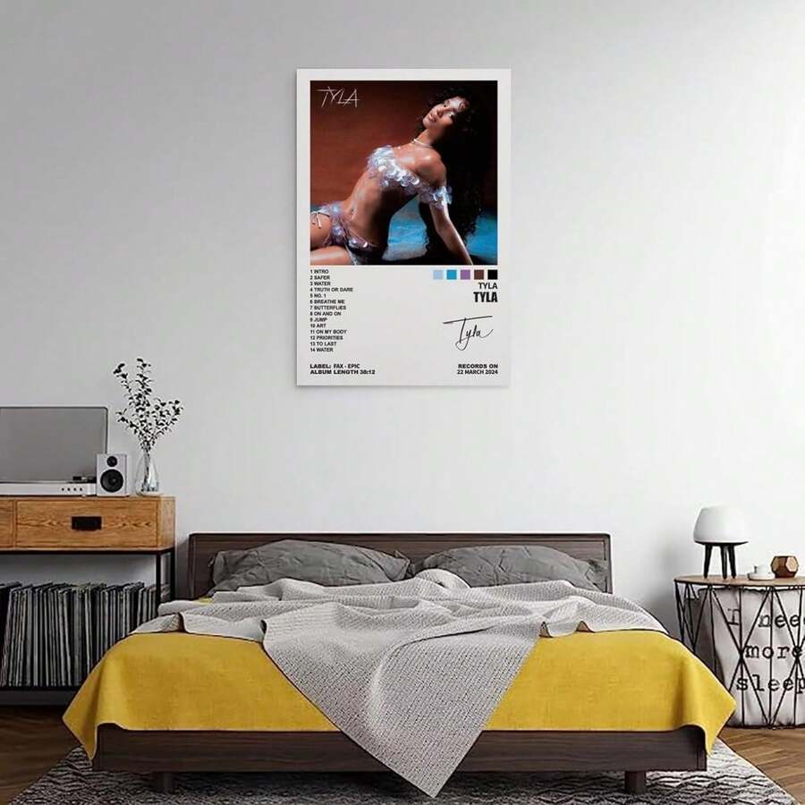 Tyla Poster Music Poster Tyla Album Cover Posters For Room Aesthetic ...
